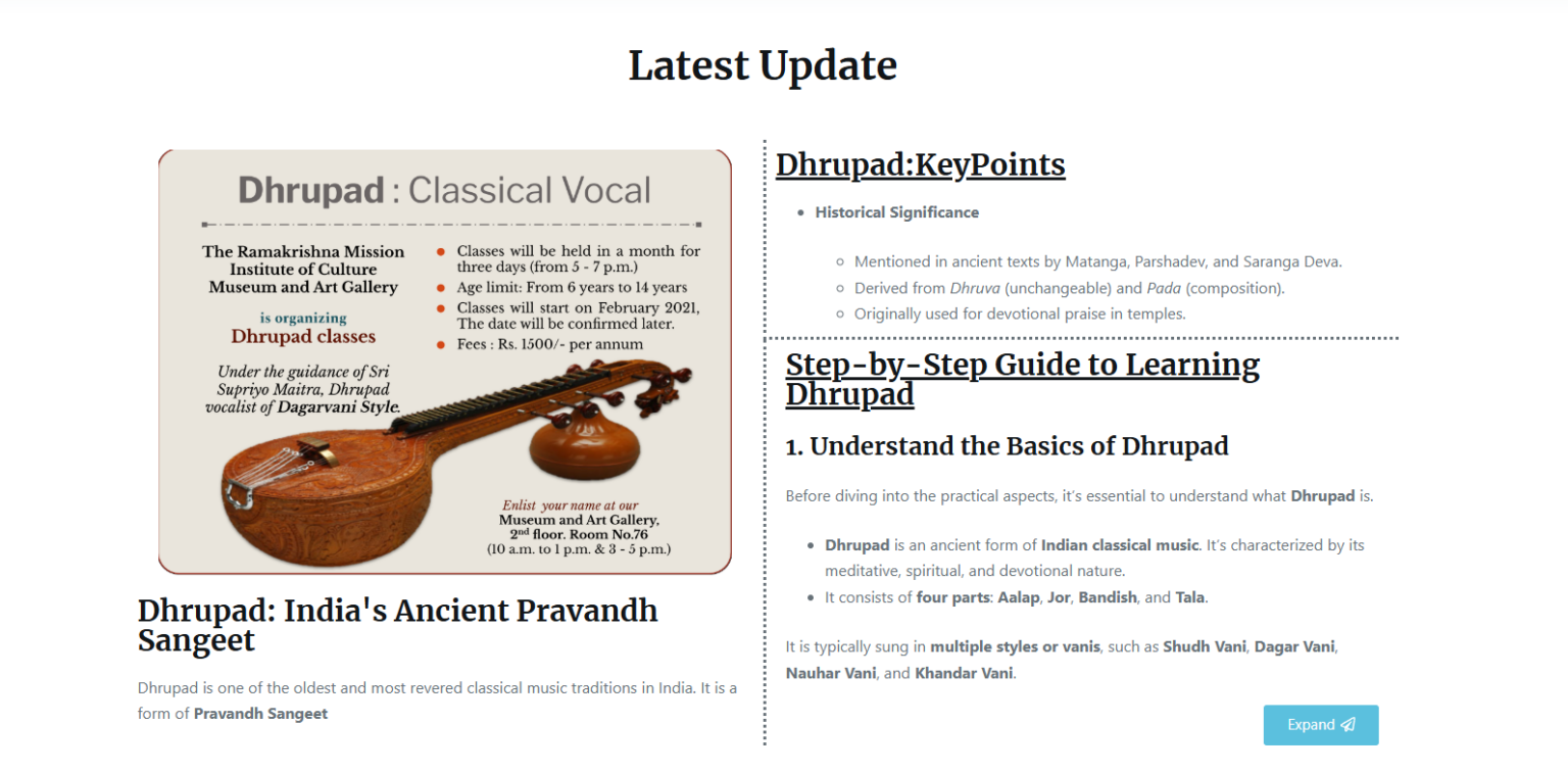 Dhrupad: India’s Ancient Pravandh Sangeet – Sangeetpedia – Encyclopedia ...
